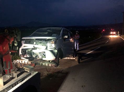 【続報】宮城・蔵王町で軽乗用車が標識に衝突 重体だった2人が死亡 Khb東日本放送