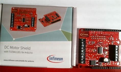 Infineon DC Motor Shield W TLE EL For Arduino Review Element Community