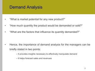 Demand Forecasting PPT