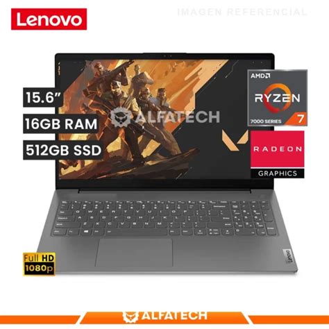 LAPTOP LENOVO V15 G4 ABP AMD RYZEN 7 7730U 16GB RAM 512GB SSD 15 6 FHD 82YY002YLM