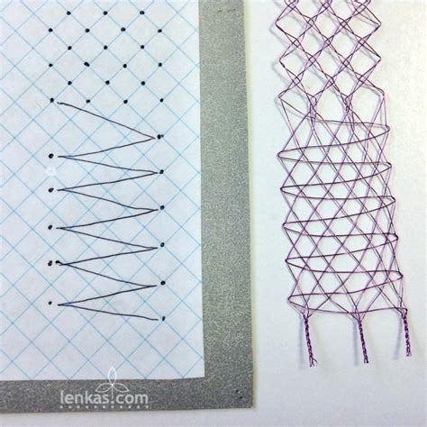 Free Trial Pattern For Wire Lace Lenkas Way Of Lace