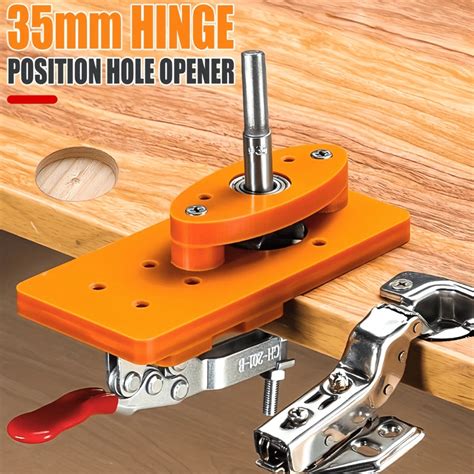 Set Di Dima Per Foratura Per Cerniere Da 35 Mm Localizzatore Di Fori Invisibile Per Porte E