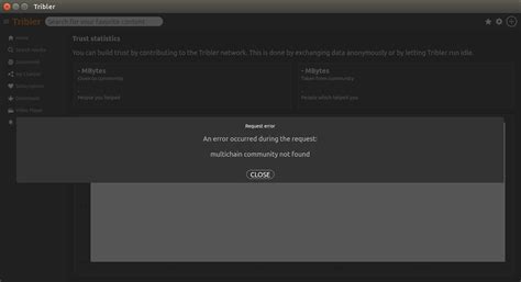 Multichain Community Not Found After Upgrade · Issue 3342 · Tribler
