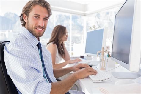 Premium Photo Attractive Designer At Work