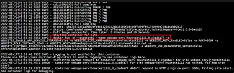 azure container not deployed in a web app service · issue 67 · docker desktop linux · github