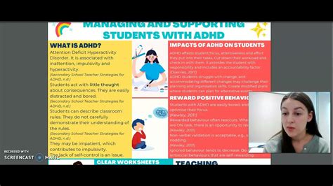 Managing And Supporting Students With Adhd Youtube Managing And Supporting Students With Adhd Youtube
