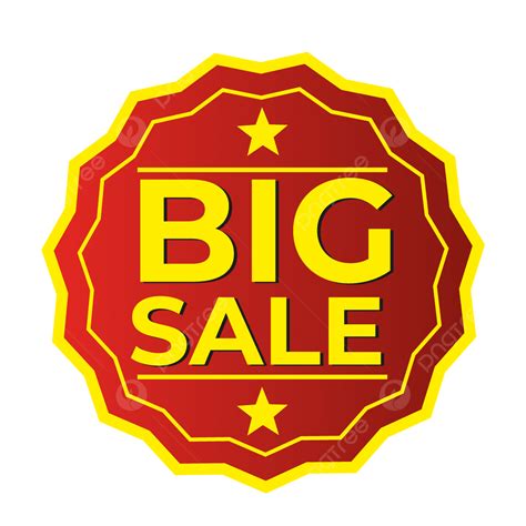 Big Sale Label Vector Design Images Big Sale Sticker Design Free Vector And Png Big Sale