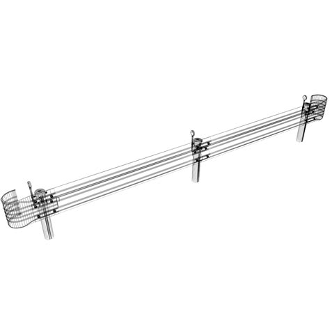 Guard Rail 3d Model 6 X Fbx Obj 3ds Unknown Free3d