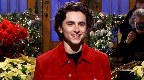 Watch Saturday Night Live Highlight Timoth E Chalamet Monologue Nbc Com