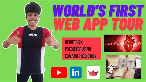Worlds First Web App Tour 🎉 Streamlit Link In Description Adith Sreeram Youtube