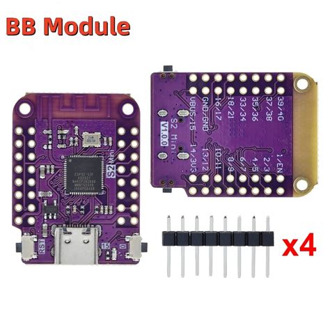 บอร์ด wifi esp32 s2 mini esp32 s2fn4r2 esp32 s2 4mb flash 2mb psram