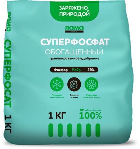 Купить рассаду Суперфосфат обогащенный, 1кг. Рассада цветов с доставкой.
