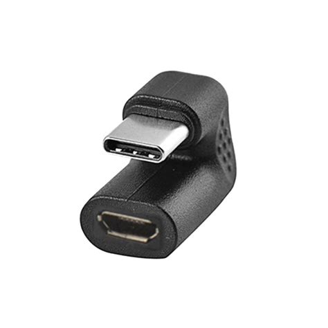 Usb 3 1 Type C переходник папа мама на микро гнездо колено 90 градусов для зарядки данных