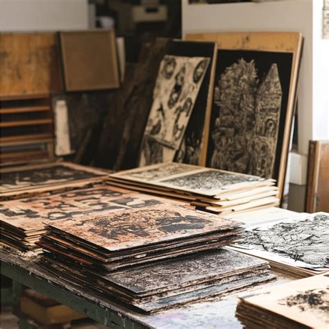 A Visual Guide To Different Printmaking Techniques Including Etching