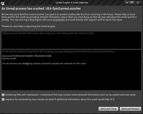 Warum Crasht Fortnite Immer You Do Not Have Any Debugging Symbols Required To Display The