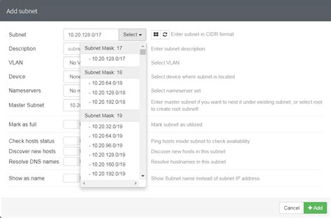 Adminmodels Implement Nested Subnets · Issue 21 · Openwispdjango