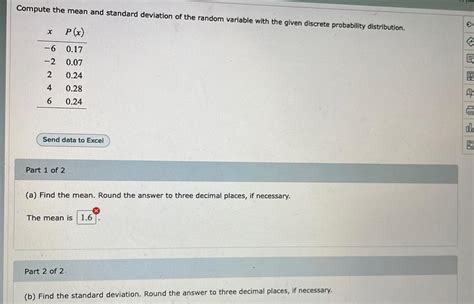 [answered] Compute The Mean And Standard Deviation Of The Random Kunduz