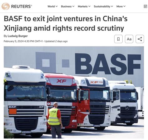 Basf Surveillance Repression Markor Xinjiang Values China Business Safety Repressive