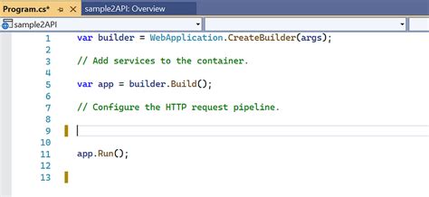 Create A Minimal Web Api With Aspnet Core And Publish It To Azure Api