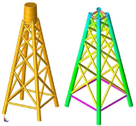 Figure 1 From Initial Structural Design Approach For Jacket Type Substructure In 12 Mw Class