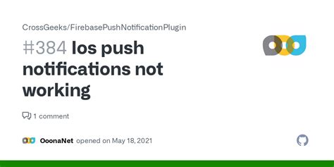 Ios Push Notifications Not Working · Issue 384 · Crossgeeksfirebasepushnotificationplugin · Github