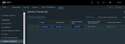 vmware nsx for identity firewall use case networking and security