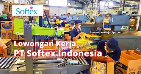 Lowongan Kerja Pt Softex Indonesia Terbaru 2022