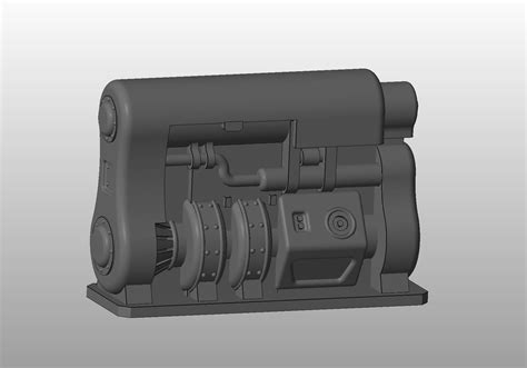 Stl File 6mm Scale Fusion Generator Fallout 4 🎲 ・3d Printer Model To