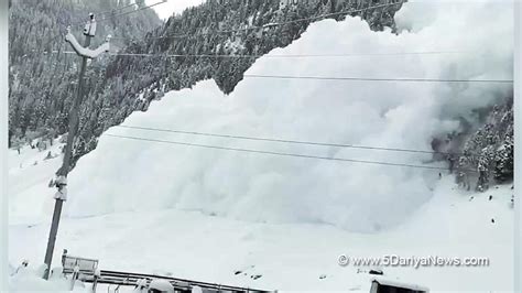 One Killed One Missing As Two Avalanches Hit Sonamarg In Jandk