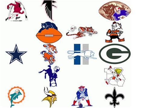 Old Nfl Football Logo Logodix
