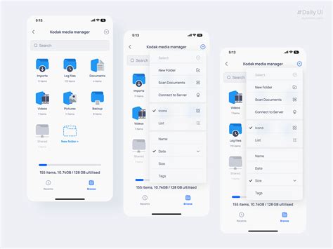 Dropdown Element Dailyui On Behance