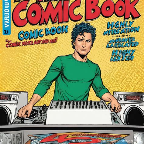 Comic Book Cover Art Stable Diffusion Online