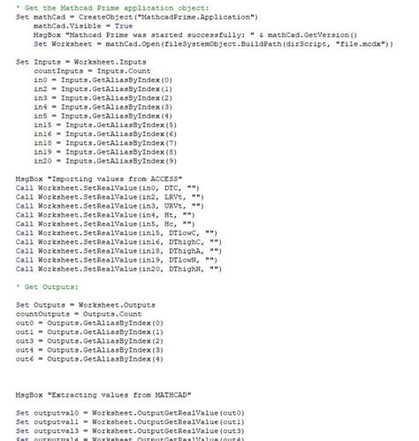 Solved Ptc Mathcad Prime In Access As Ole Object Ptc Community