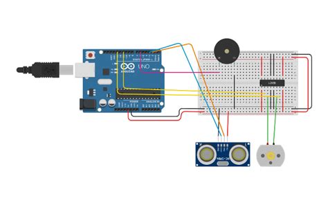 Circuit Design Tank Water Level Sensor Tinkercad
