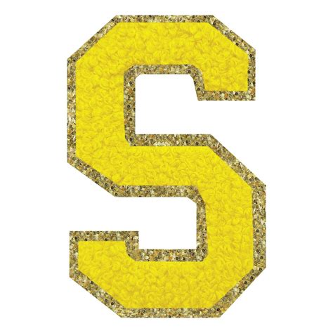 Stoffmerke Gul Bokstav Partyking