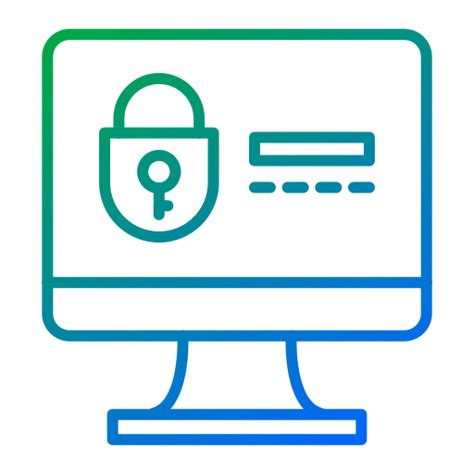 Passcode Generic Gradient Icon Passcode Generic Gradient Icon
