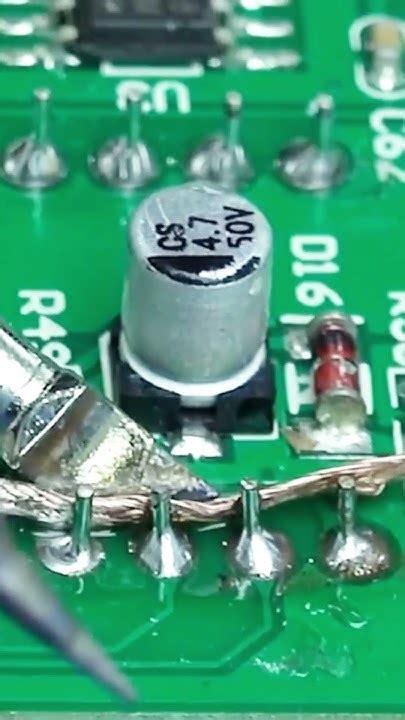 Soldering And Desoldering Pcba Pcb Pcbamanufacturing Smt Pcbassembly Youtube