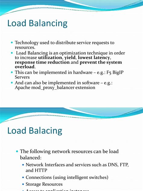 Load Balancing Pdf Load Balancing Computing Telecommunications