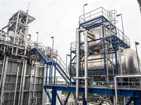 Deaerator Systems And Green Structure Platform Of Boiler Systems In