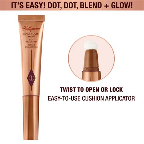 Spotlight Beauty Light Wand Gold Liquid Highlighter Charlotte Tilbury