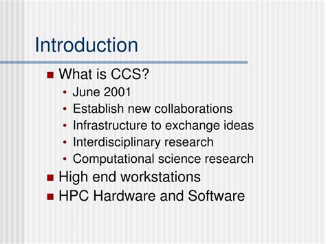 Ppt Ccs Overview Powerpoint Presentation Free Download Id4401044
