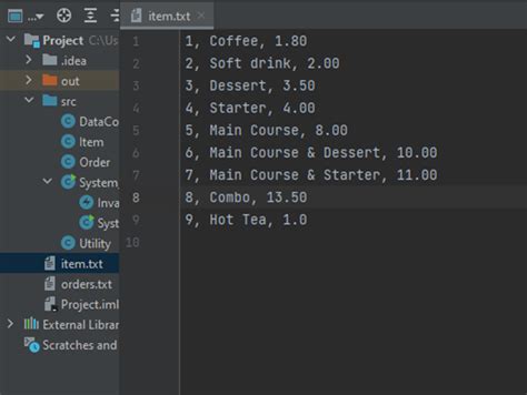 GitHub GueyLing Order Menu System