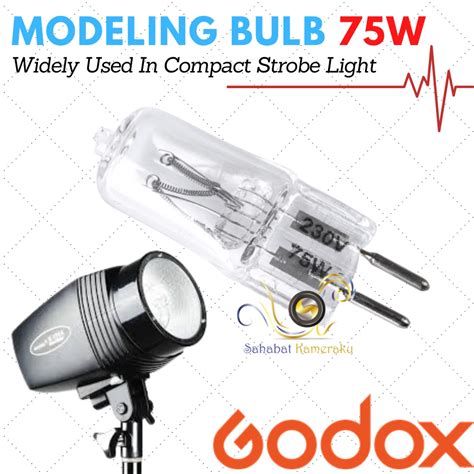 Jual Godox Bohlam Lampu Studio Lampu Modelling Lamp Lampu Model Foto Studio Bohlam Lampu Payung