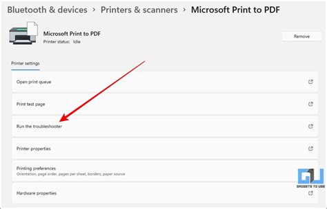 Top 8 Ways To Fix Microsoft Print To PDF Not Working On Windows 11 Gadgets To Use