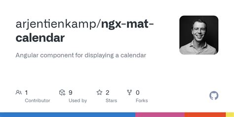 Github Arjentienkampngx Mat Calendar Angular Component For Displaying A Calendar