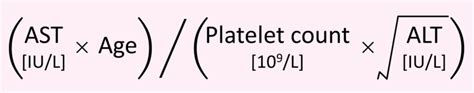 Calculation Of Fib 4 Index Various Information Livact® Granules