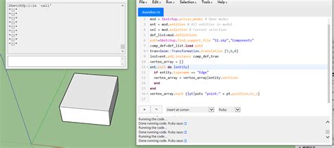 Get The Coordinate Of A Component Ruby Api Sketchup Community
