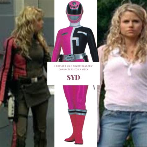 Power Rangers Fashion I Dressed Like Power Rangers Characters For A