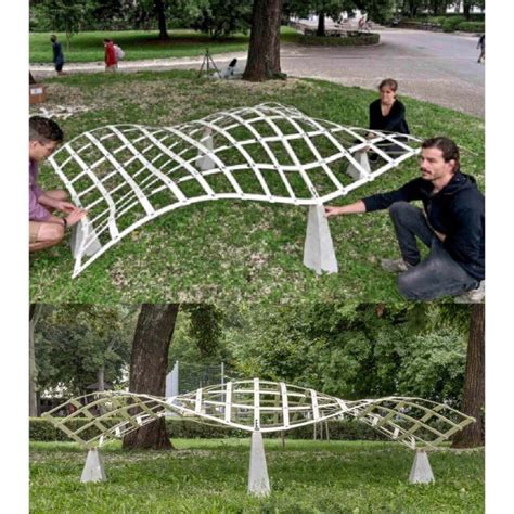 Geodesic Grid Structures Parametric House