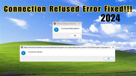 How To Fix Connectionrefusederror Works 2024 Youtube